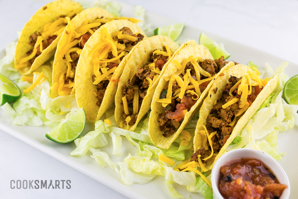 Classic Tacos - 30-Minute Recipe | Cook Smarts