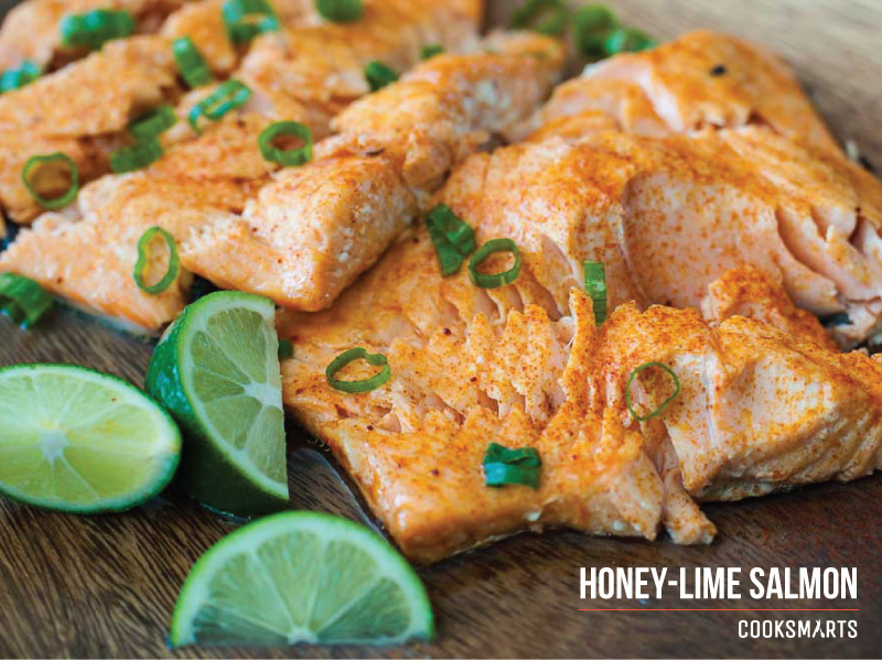 25-Minute Honey Lime Salmon Recipe | Cook Smarts
