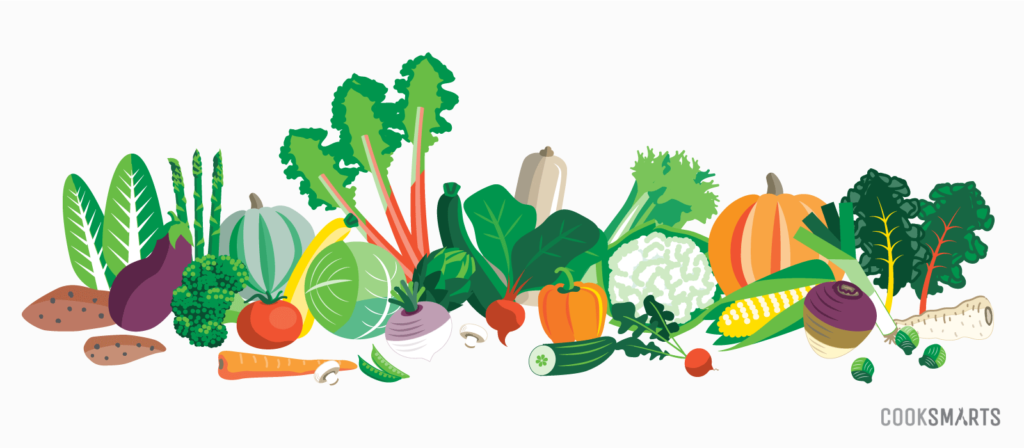 Vegetables by Month Chart | Cook Smarts