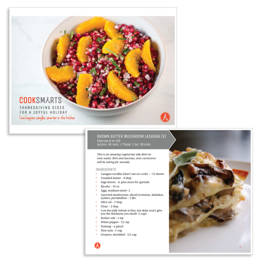 The Best Thanksgiving Side Dishes (with Free Recipe Book!) | Cook Smarts