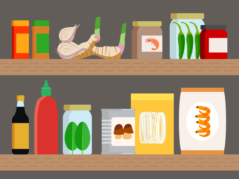 Kitchen Pantry Clipart