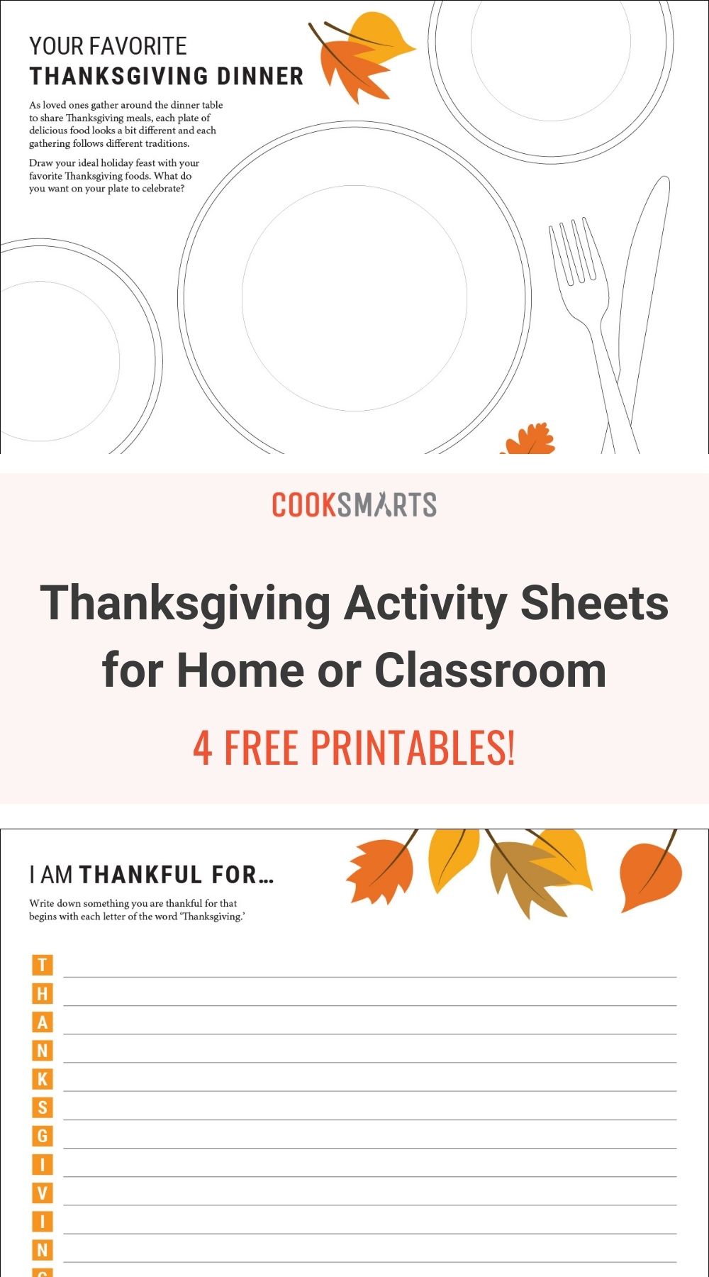 Fun Thanksgiving Activities and Games for Kids | Cook Smarts