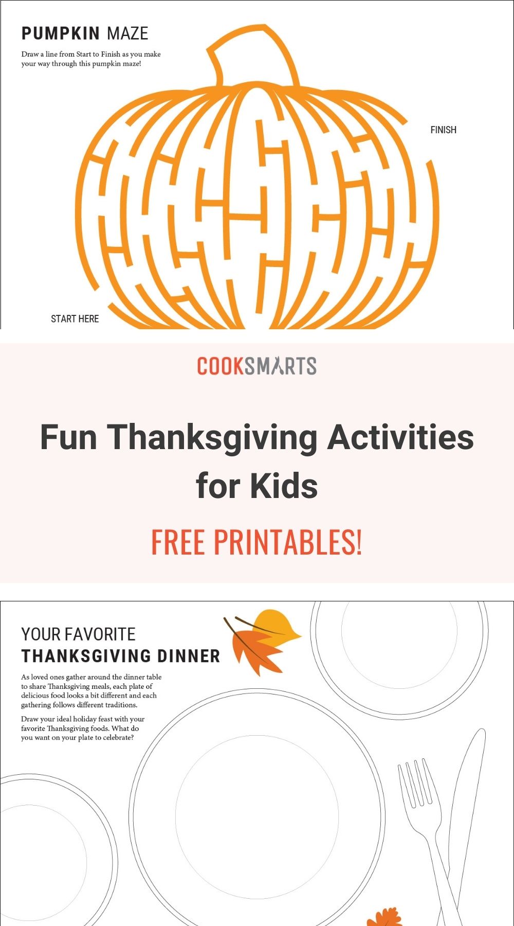 Fun Thanksgiving Activities and Games for Kids | Cook Smarts